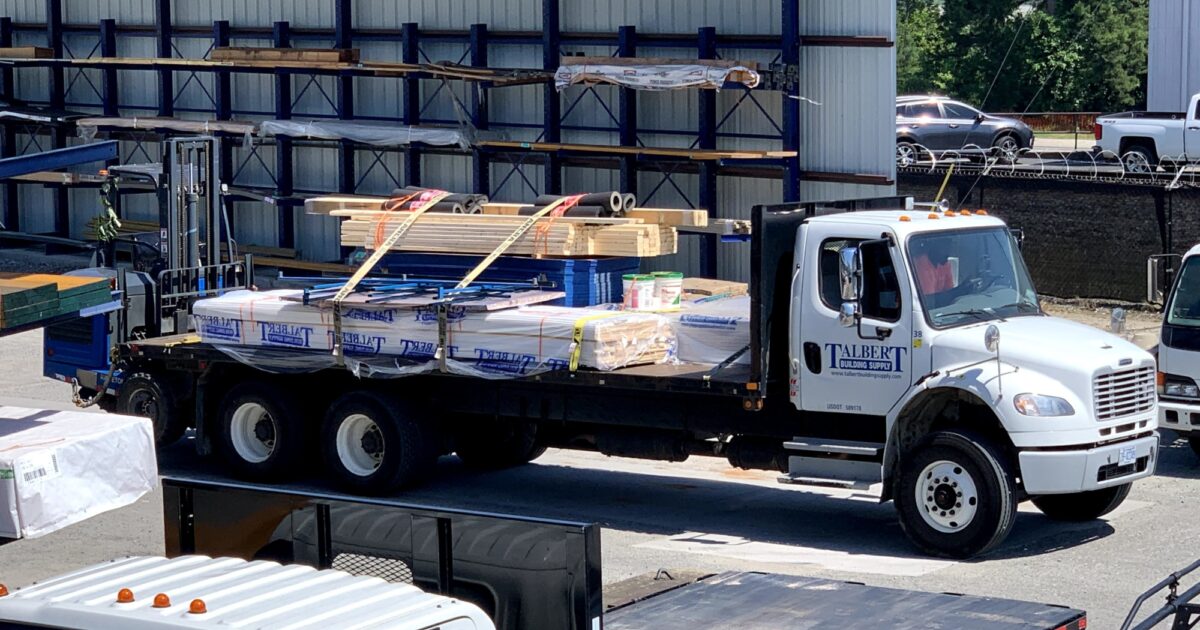 Delivery | Talbert Building Supply