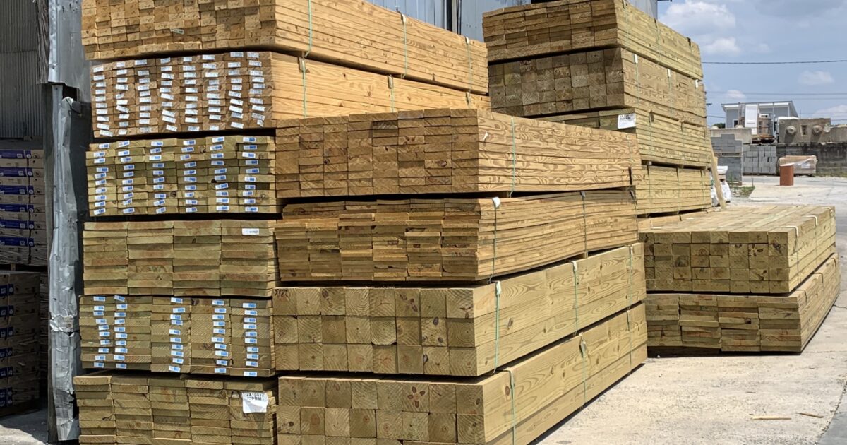 Pressure Treated Lumber Process
